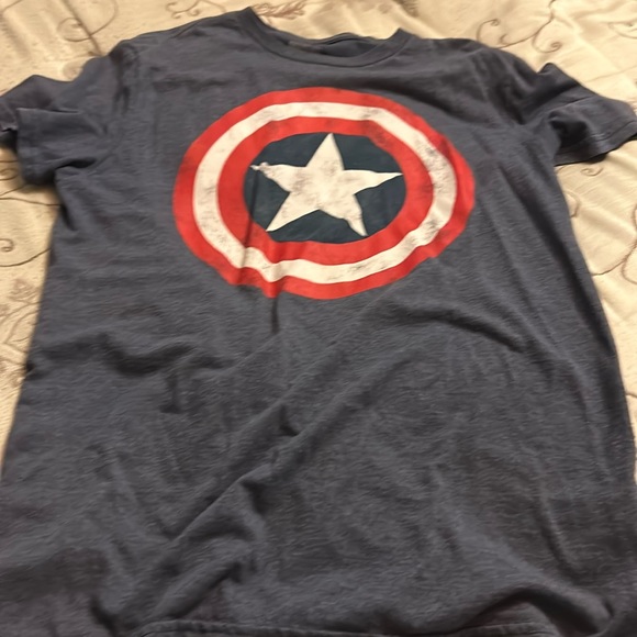 Marvel | Shirts & Tops | Captain America Shield Shirt | Poshmark